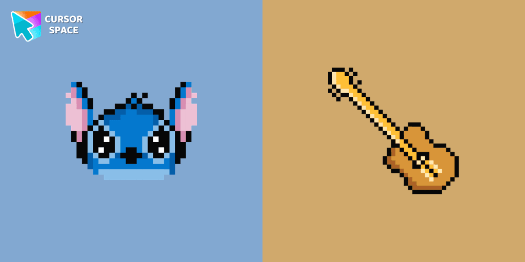 Stitch Pixel Cursor - Cursor Pack | Cursor Space